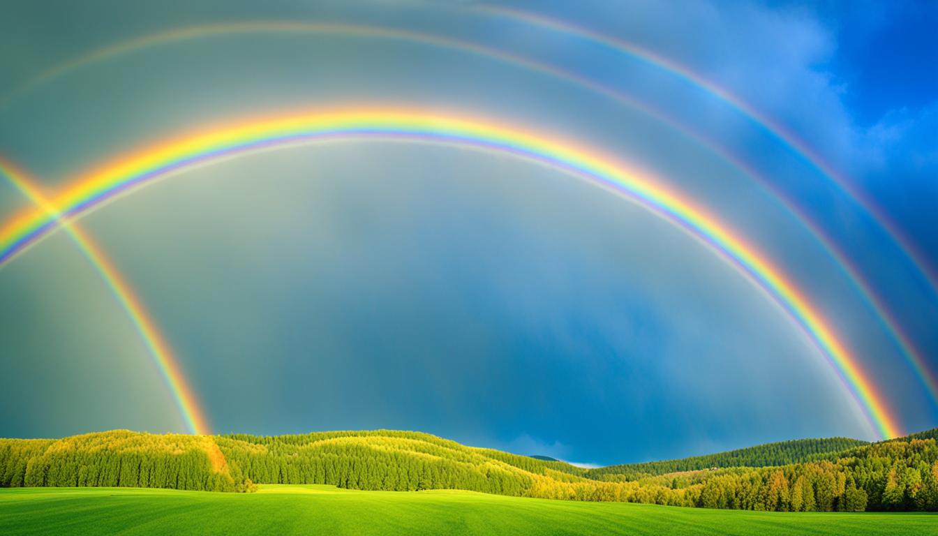 Chance et Arc-en-ciel: Un Phénomène Rare et Positif